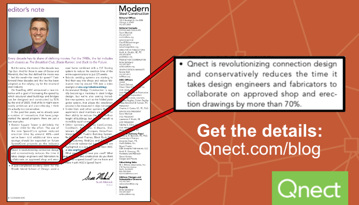 "Qnect is revolutionizing connection design..." Read who said this.